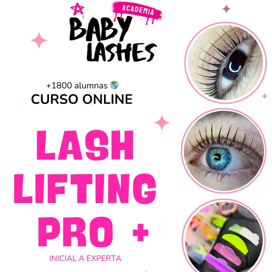 LASH LIFTING PRO + COMPLETO | BABY LASHES ACADEMY 👩🏻‍💻🌎