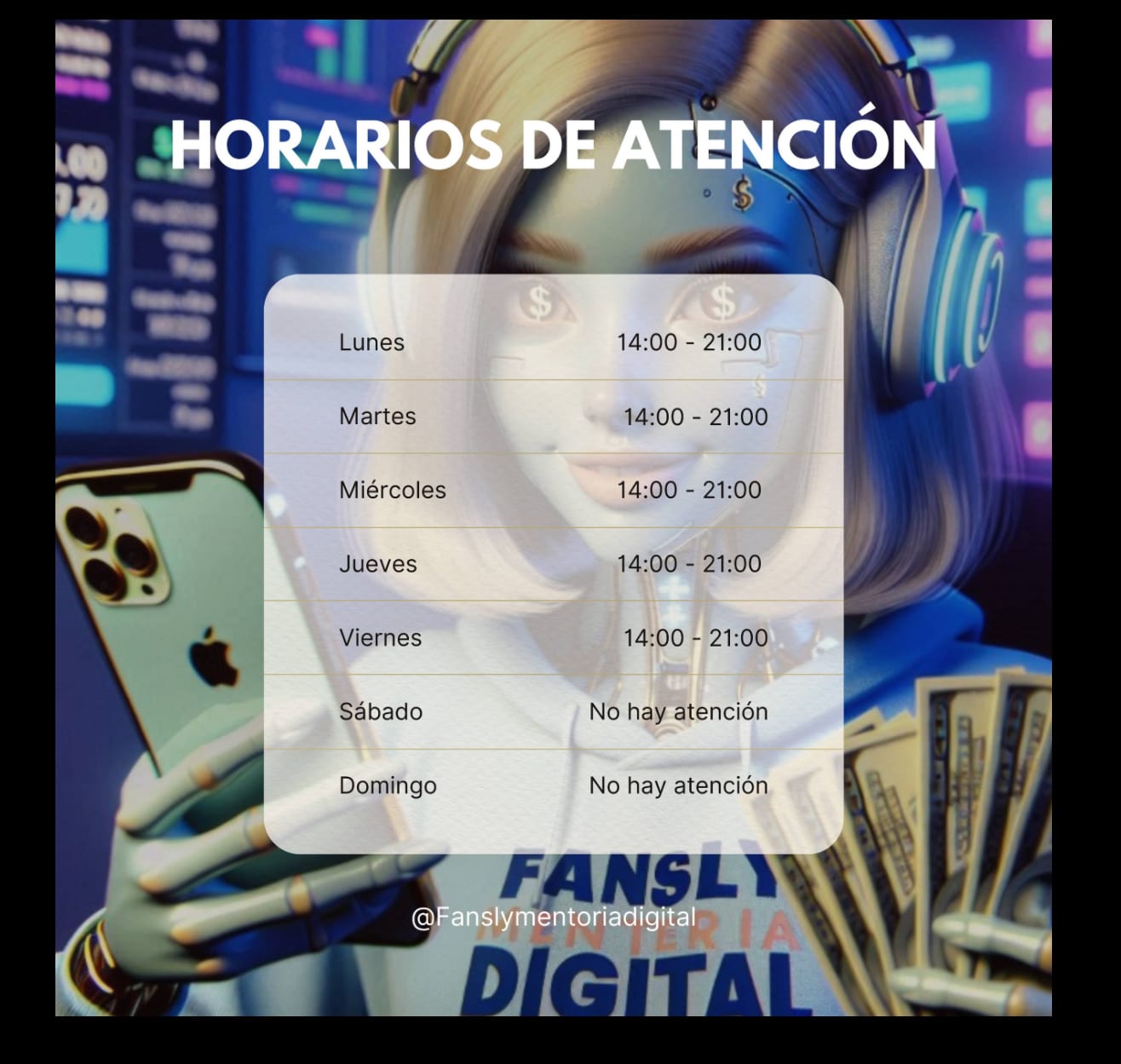 Curso virtual Fansly | Fansly Mentoria Digital | Ágora